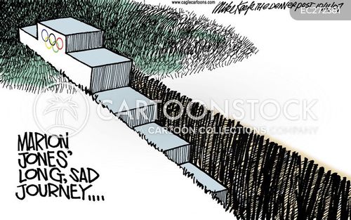 Track Star Cartoons and Comics - funny pictures from CartoonStock