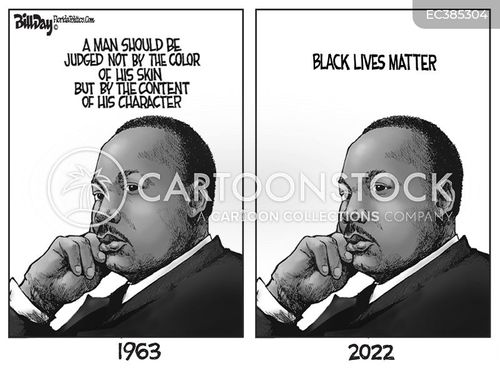 Mlk Jr. Cartoons and Comics - funny pictures from CartoonStock