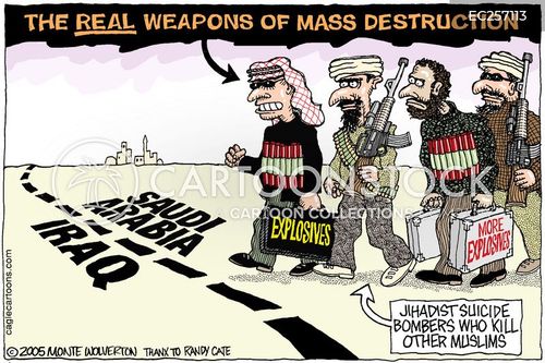 Militant Extremists Cartoons and Comics - funny pictures from CartoonStock