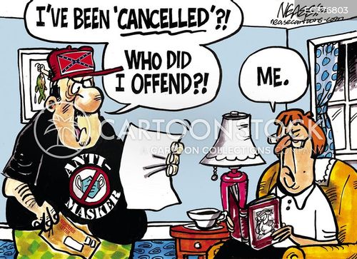 Cancelled Cartoons and Comics - funny pictures from CartoonStock