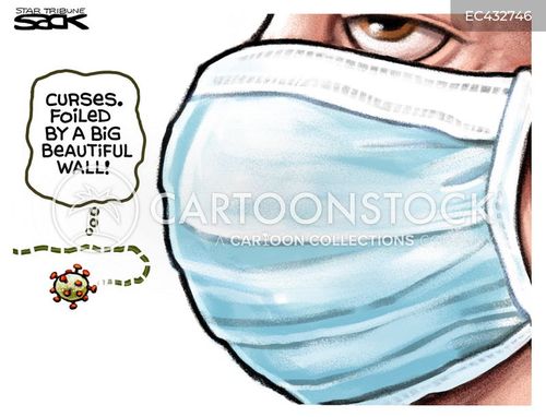 Mask Normalization Cartoons and Comics - funny pictures from CartoonStock