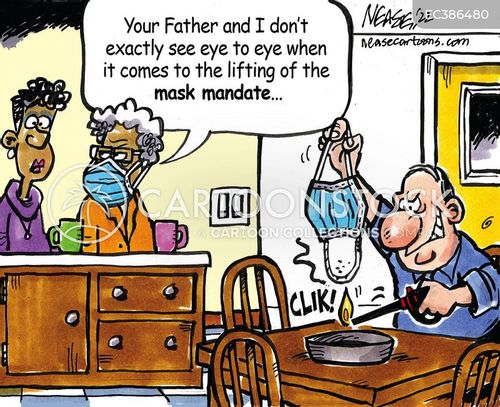 Mask-wearing Mandate Cartoons and Comics - funny pictures from CartoonStock