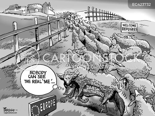 Migration Issue Cartoons and Comics - funny pictures from CartoonStock