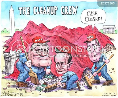 Cleaning Crew Cartoons and Comics - funny pictures from CartoonStock