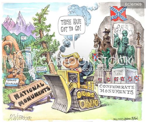 Monuments Removal Cartoons and Comics - funny pictures from CartoonStock