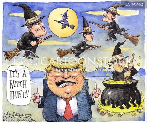 Wicked Witch Hunt Cartoons and Comics - funny pictures from CartoonStock