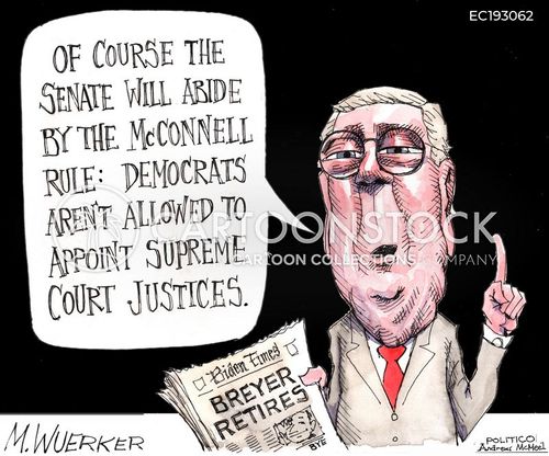 Scotus Appointment Cartoons and Comics - funny pictures from CartoonStock