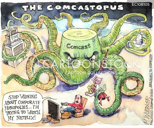 Cable Monopoly Cartoons and Comics - funny pictures from CartoonStock