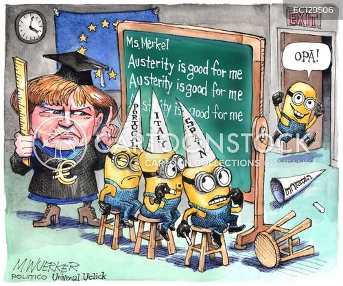 Angela Merkel Cartoon Cartoons and Comics - funny pictures from ...