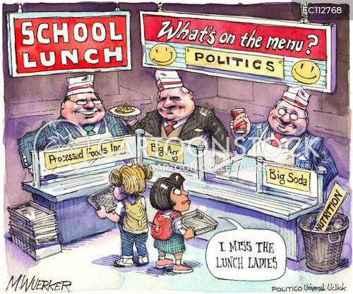 School Lunches Cartoons and Comics - funny pictures from CartoonStock