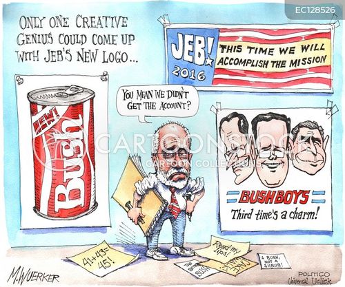 Bush Family Cartoons and Comics - funny pictures from CartoonStock