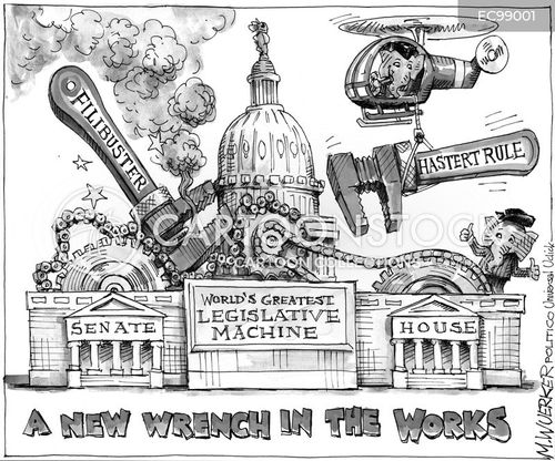 Partisan Conflict Cartoons and Comics - funny pictures from CartoonStock