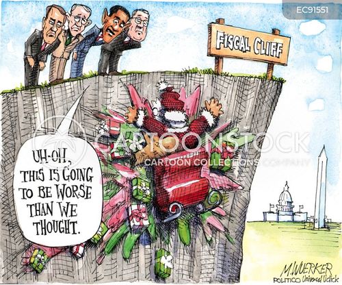 Fiscal Cliff Cartoons Cartoons and Comics - funny pictures from ...