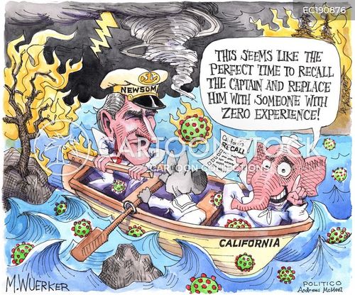 Governor Gavin Newsom Cartoons and Comics - funny pictures from ...