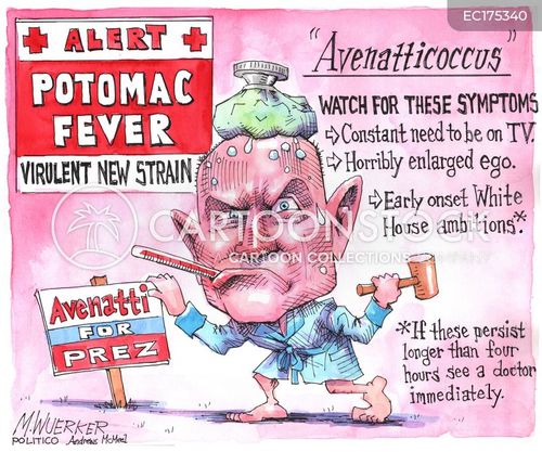 Presidential Fever Cartoons and Comics - funny pictures from CartoonStock