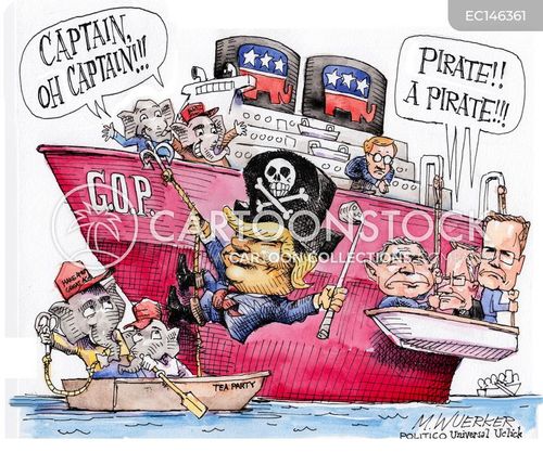 Pirate Cartoon Cartoons and Comics - funny pictures from CartoonStock