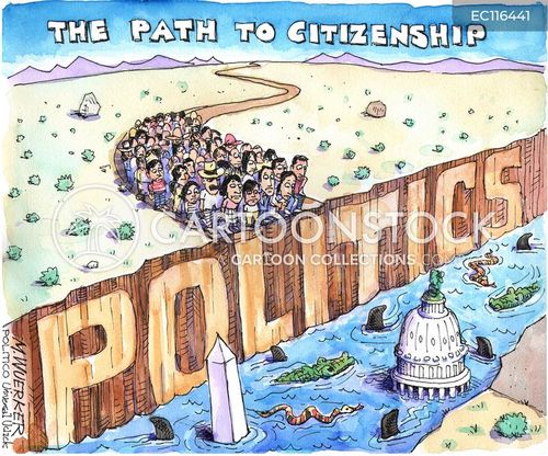 Migrant Journey Cartoons and Comics - funny pictures from CartoonStock