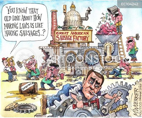 Lawmaking Process Cartoons and Comics - funny pictures from CartoonStock