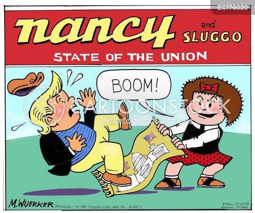 Pulling Out The Rug Cartoons and Comics - funny pictures from CartoonStock