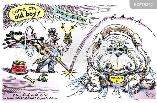 Dog Agility Cartoons and Comics - funny pictures from CartoonStock