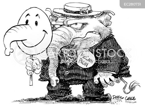 Campaign Face Cartoons and Comics - funny pictures from CartoonStock