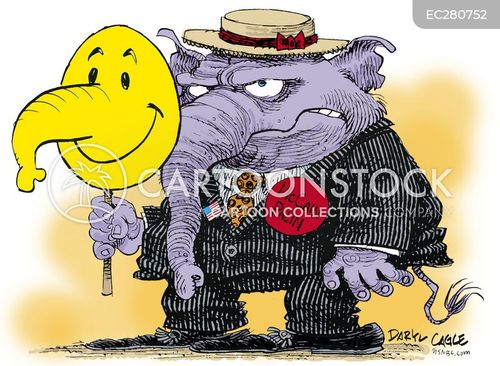 Campaign Face Cartoons and Comics - funny pictures from CartoonStock