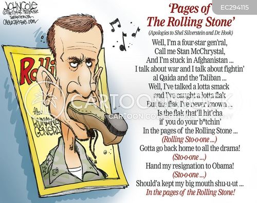 Stanley Mcchrystal Cartoons and Comics - funny pictures from CartoonStock