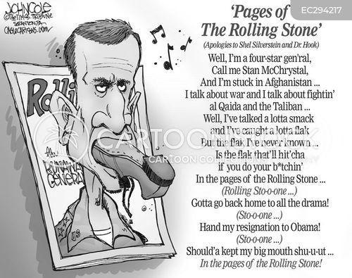 Stanley Mcchrystal Cartoons and Comics - funny pictures from CartoonStock