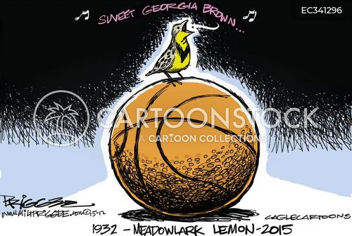 Basketball History Cartoons and Comics - funny pictures from CartoonStock