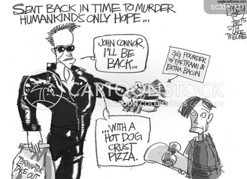 Terminator 6 Cartoons and Comics - funny pictures from CartoonStock