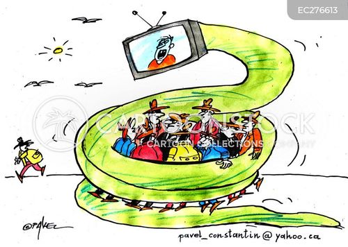 Media Cartoons and Comics - funny pictures from CartoonStock