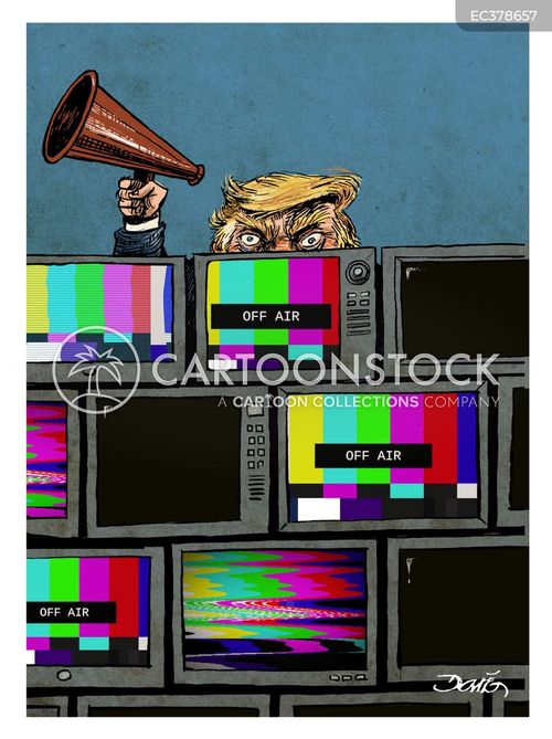 Media Censorship Cartoons and Comics - funny pictures from CartoonStock