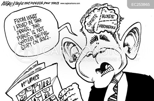 Journalism Standards Cartoons and Comics - funny pictures from CartoonStock