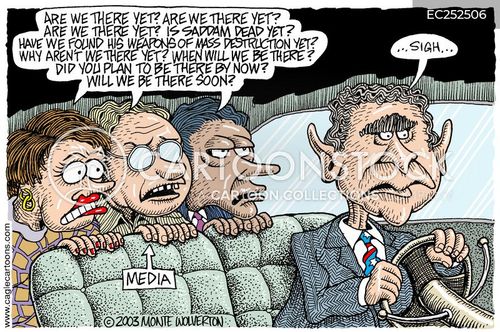 Wmd Report Cartoons and Comics - funny pictures from CartoonStock