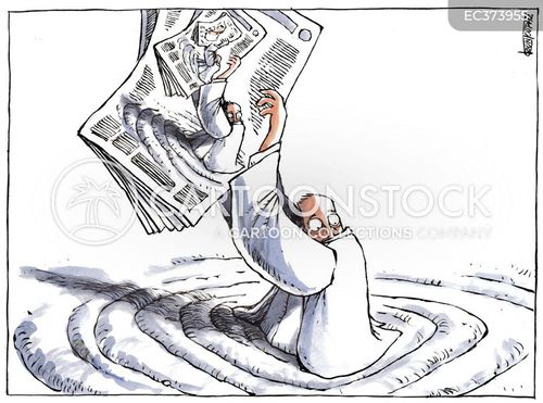 Media Scarcity Cartoons and Comics - funny pictures from CartoonStock