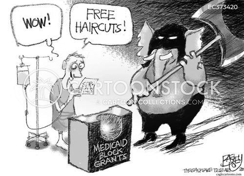 Medicaid Cartoons and Comics - funny pictures from CartoonStock