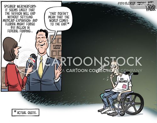 Medicaid Cartoons and Comics - funny pictures from CartoonStock
