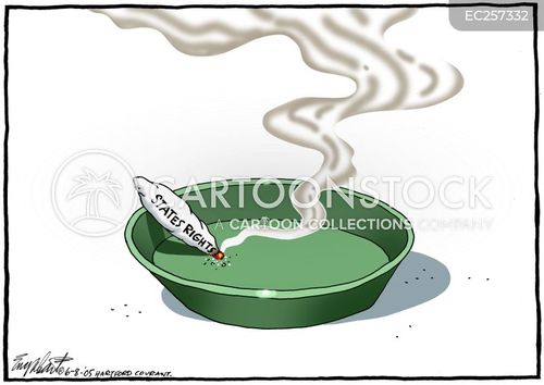 States' Autonomy Cartoons and Comics - funny pictures from CartoonStock