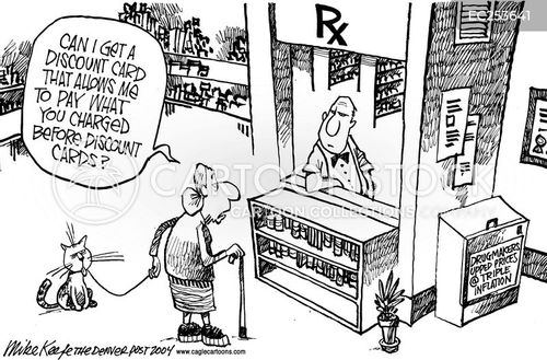 Drug Rebates Cartoons and Comics - funny pictures from CartoonStock