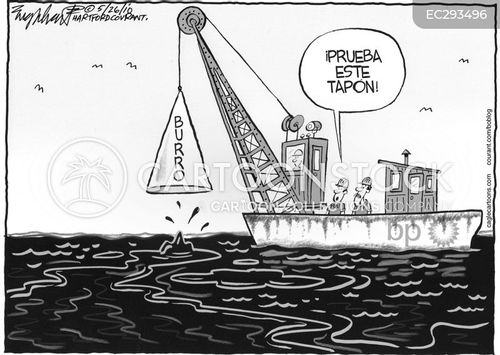 Offshore Oil Rig Cartoons and Comics - funny pictures from CartoonStock