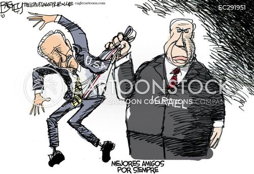 Netanyahu-biden Cartoons and Comics - funny pictures from CartoonStock