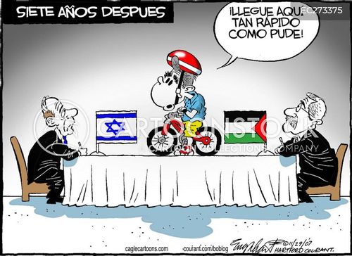 Paz En Oriente Medio Cartoons and Comics - funny pictures from CartoonStock