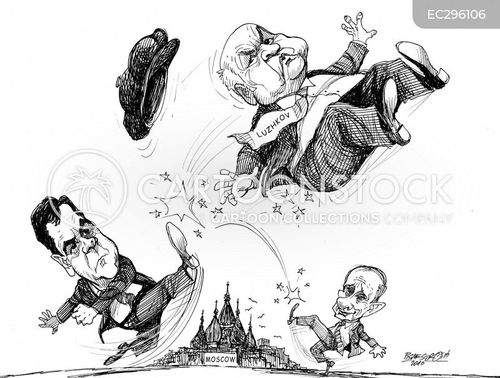 Luzhkov Cartoons and Comics - funny pictures from CartoonStock