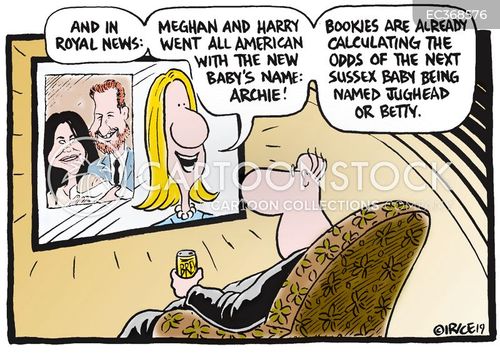 Royal-baby Cartoons and Comics - funny pictures from CartoonStock