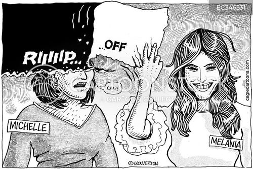 Melania-trump Cartoons and Comics - funny pictures from CartoonStock