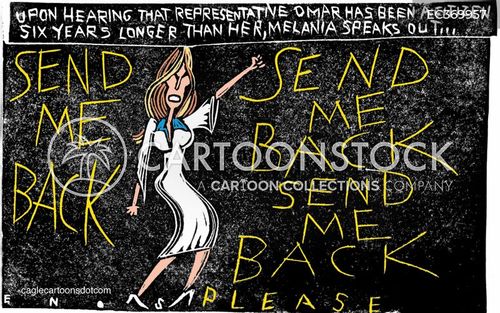 Melania Cartoons and Comics - funny pictures from CartoonStock
