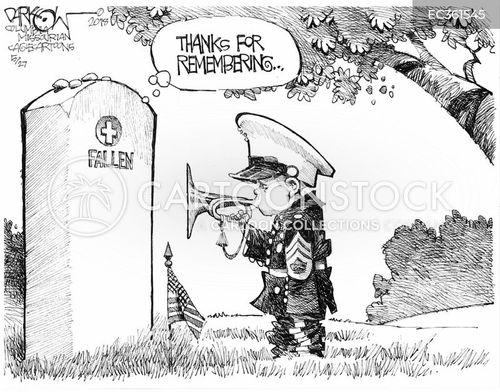Patriotic Ceremonies Cartoons and Comics - funny pictures from CartoonStock