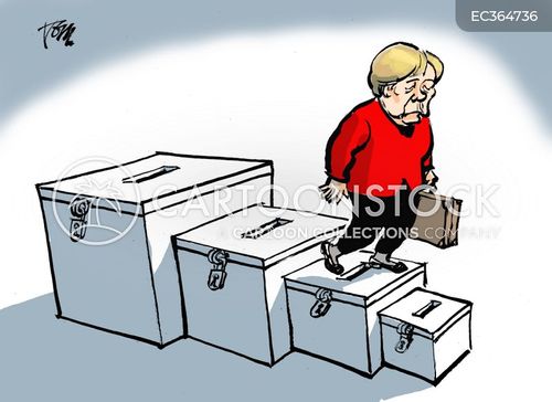 Merkel Cartoons and Comics - funny pictures from CartoonStock