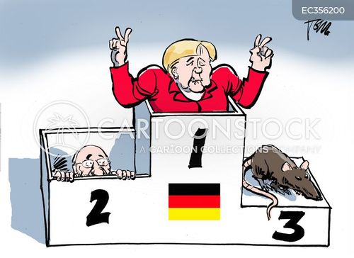 Merkel Cartoons and Comics - funny pictures from CartoonStock