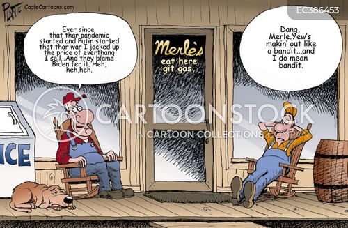 Merle's Gas Cartoons and Comics - funny pictures from CartoonStock